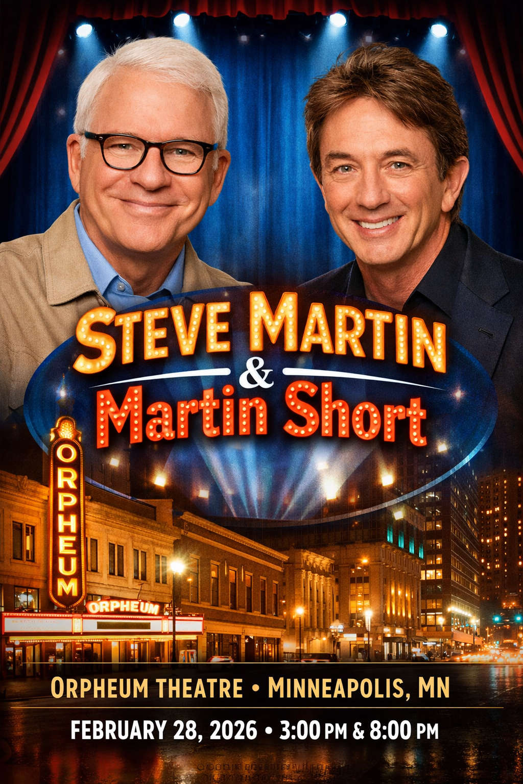 Steve Martin And Martin Short Live Steve Martin And Martin Short Live